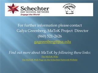 MaToK Curriculum-slideshow | PPT