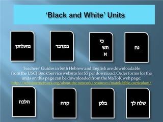 MaToK Curriculum-slideshow | PPT