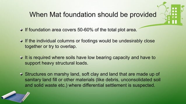 Mat or Raft Foundation, AUST O29+30 Sec-C | PPTX | Geology | Science