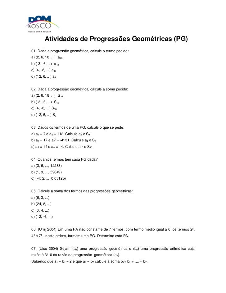 Mat pa pg exercicios gabarito