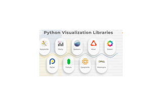 matplotlib library - visualization .pptx
