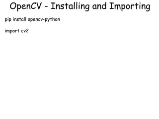 BASIC OF PYTHON MATPLOTLIB USED IN ARTIFICIAL INTELLIGENCE AND ML | PPT