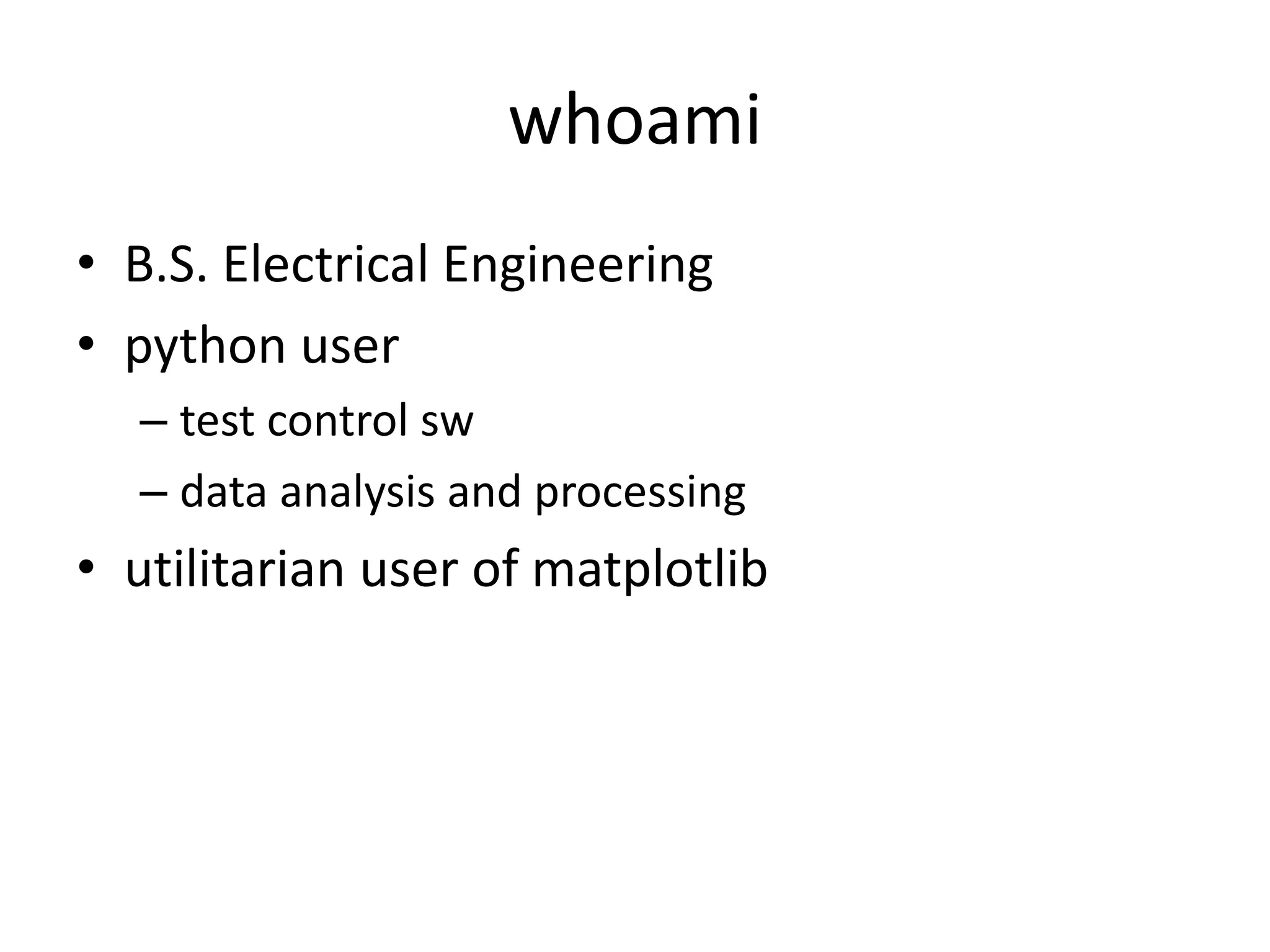 Matplotlib presentation 20 apr2013 final | PDF