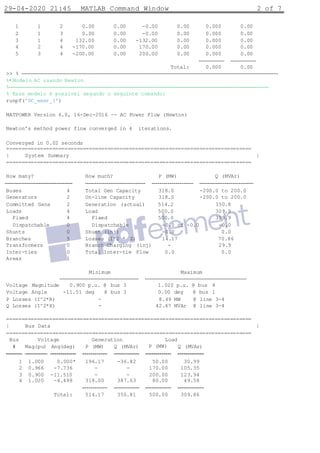 Matpower machava | PDF