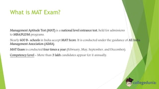 How to prepare for MAT in 1 month? | PPTX