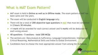 How to prepare for MAT in 1 month? | PPTX | Standardized Testing ...