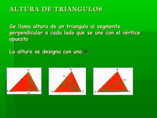 Los triángulos | PPT