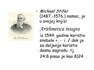Matematika u doba renesanse | PPS