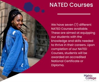Matric College Entry Requirements | PDF