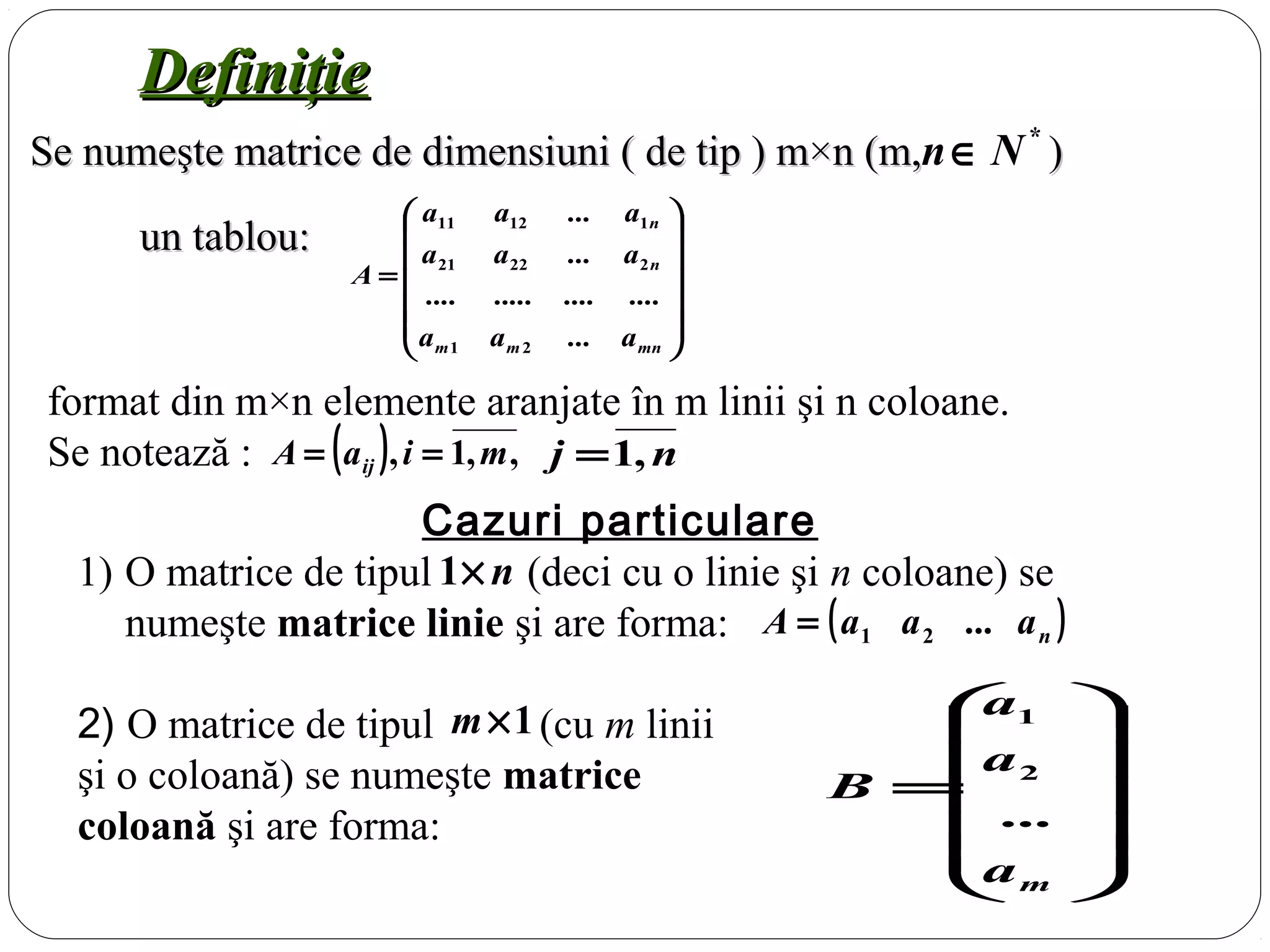 Matrice | PPT