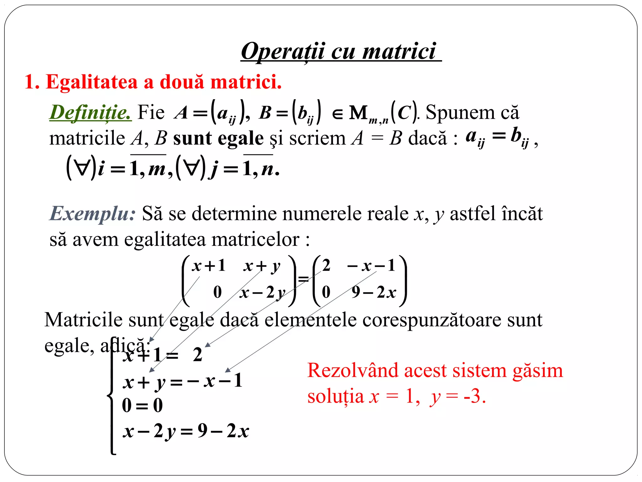 Matrice | PPT