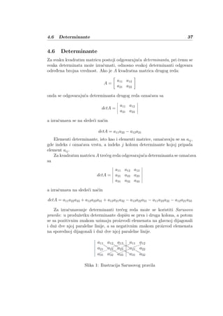Matrice i determinante | PDF