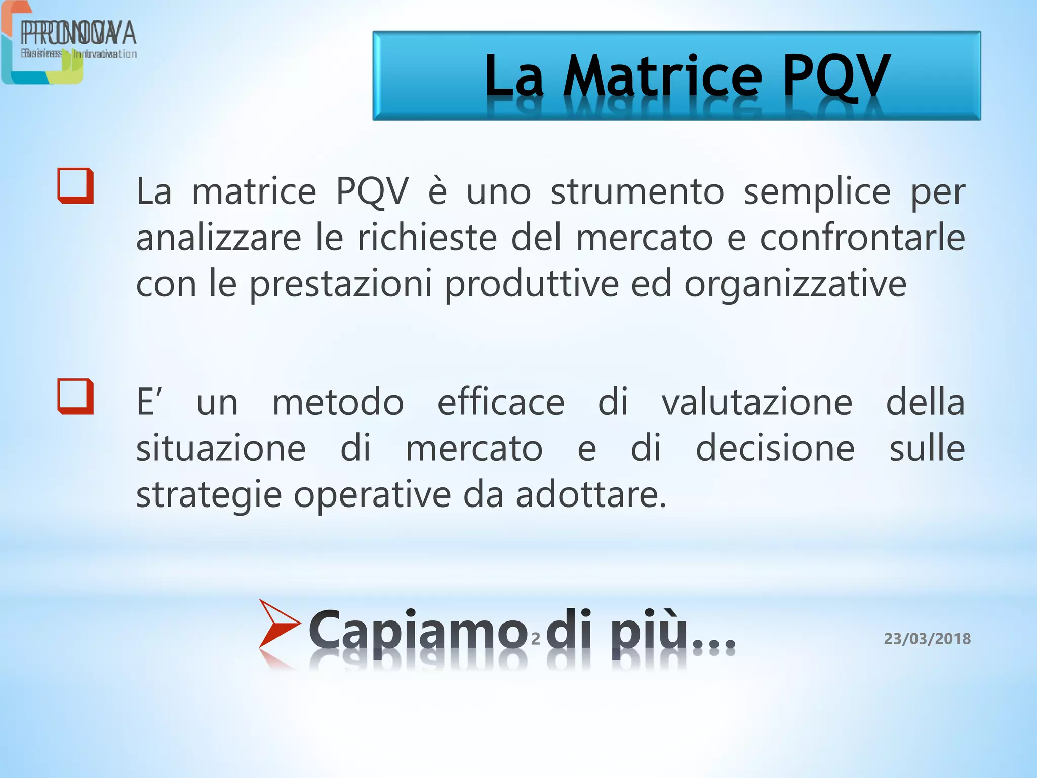 Matrice PQV | PPT | Free Download