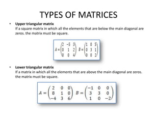 Matrices | PPT