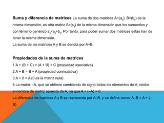 Matrices | PPTX