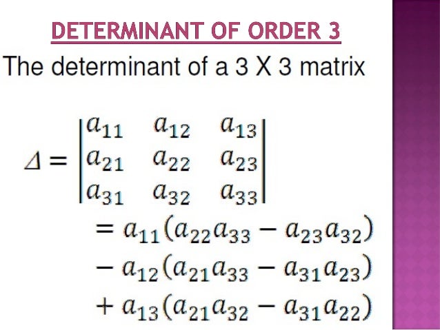 Matrices and determinants-1