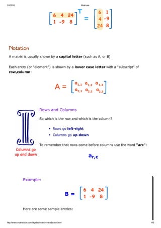 Matrices | PDF | Physics | Science