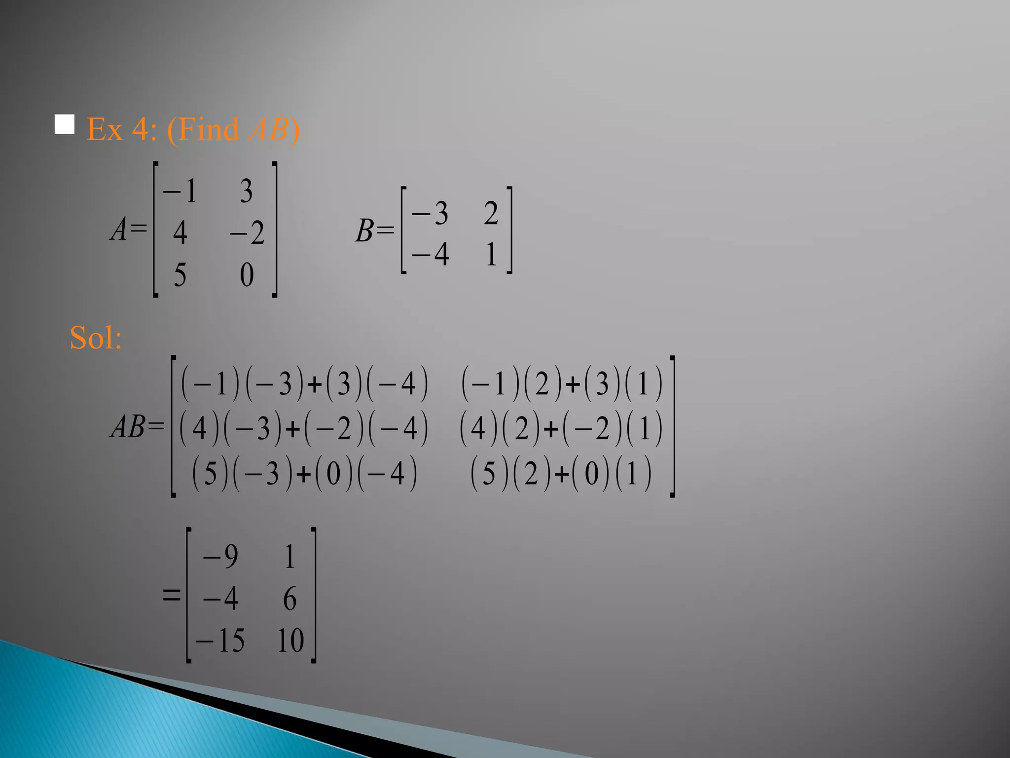 Matrices - Mathematics | PPT