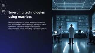 Matrices ............................... | PPTX