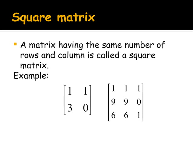 matrices, determinant singular and non singulr | PPTX