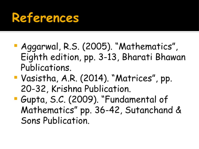 Matrices Determinant Singular And Non Singulr Pptx