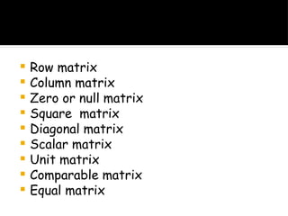 matrices, determinant singular and non singulr | PPT