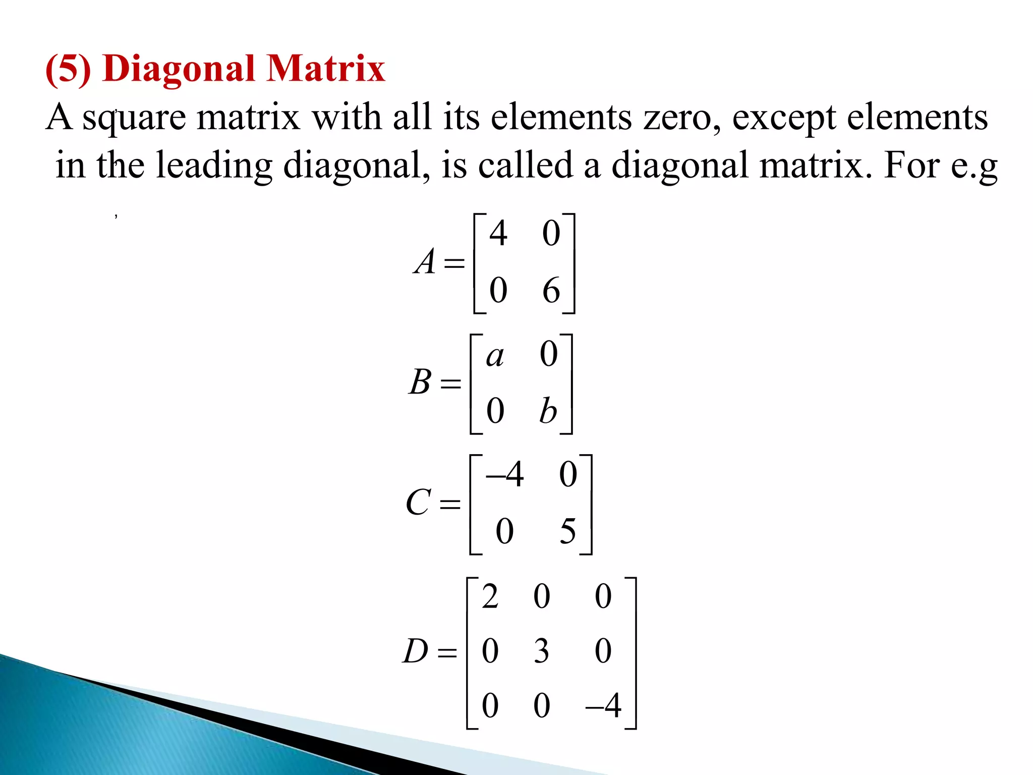 Matrices | PPTX