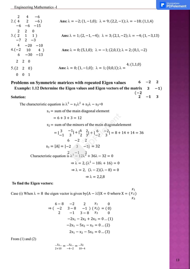 Matrices its types & Rank of matrix.pptx | Physics | Science
