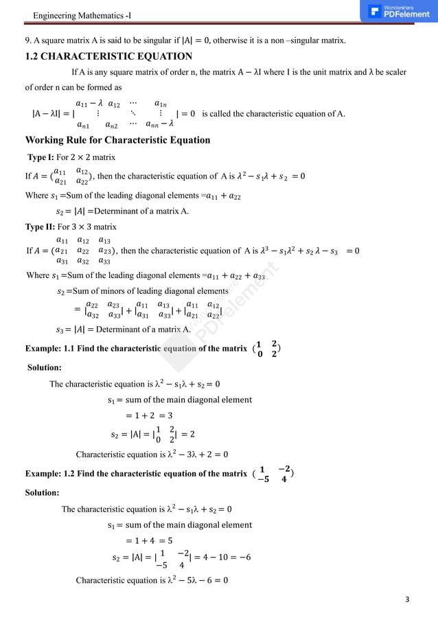 Matrices its types & Rank of matrix.pptx | Physics | Science