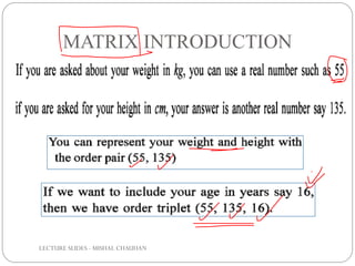 MATRICES CLASS XII MODULE 1 | PDF