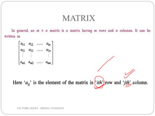 MATRICES CLASS XII MODULE 1 | PDF