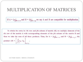MATRICES CLASS XII MODULE 2 | PDF