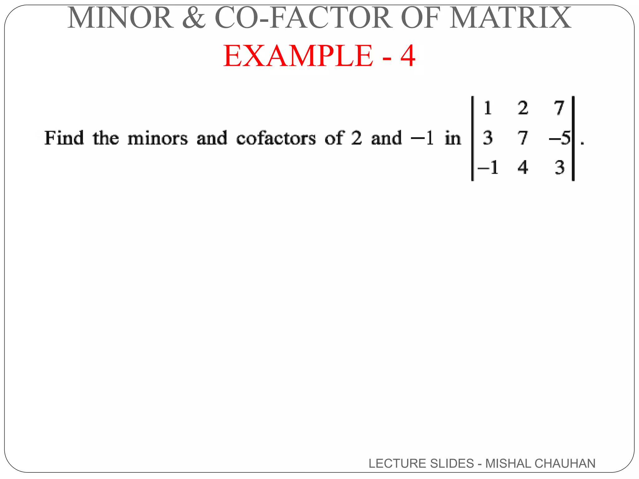MATRICES CLASS XII MODULE 3 | PPTX