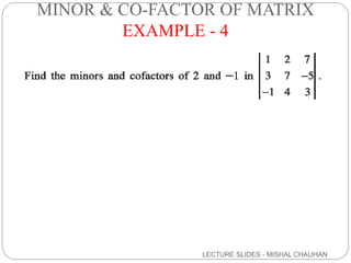 MATRICES CLASS XII MODULE 3 | PPTX
