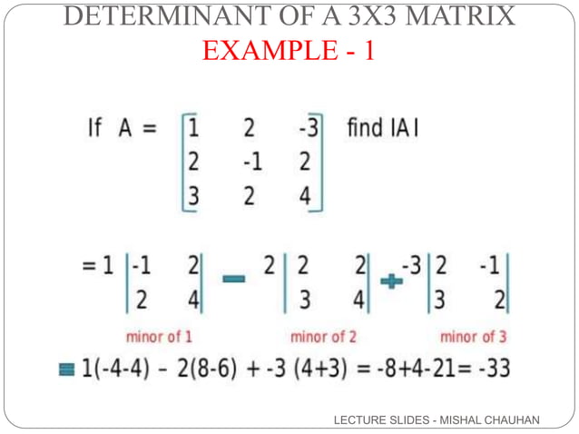 MATRICES CLASS XII MODULE 3 | PPTX | Chemistry | Science