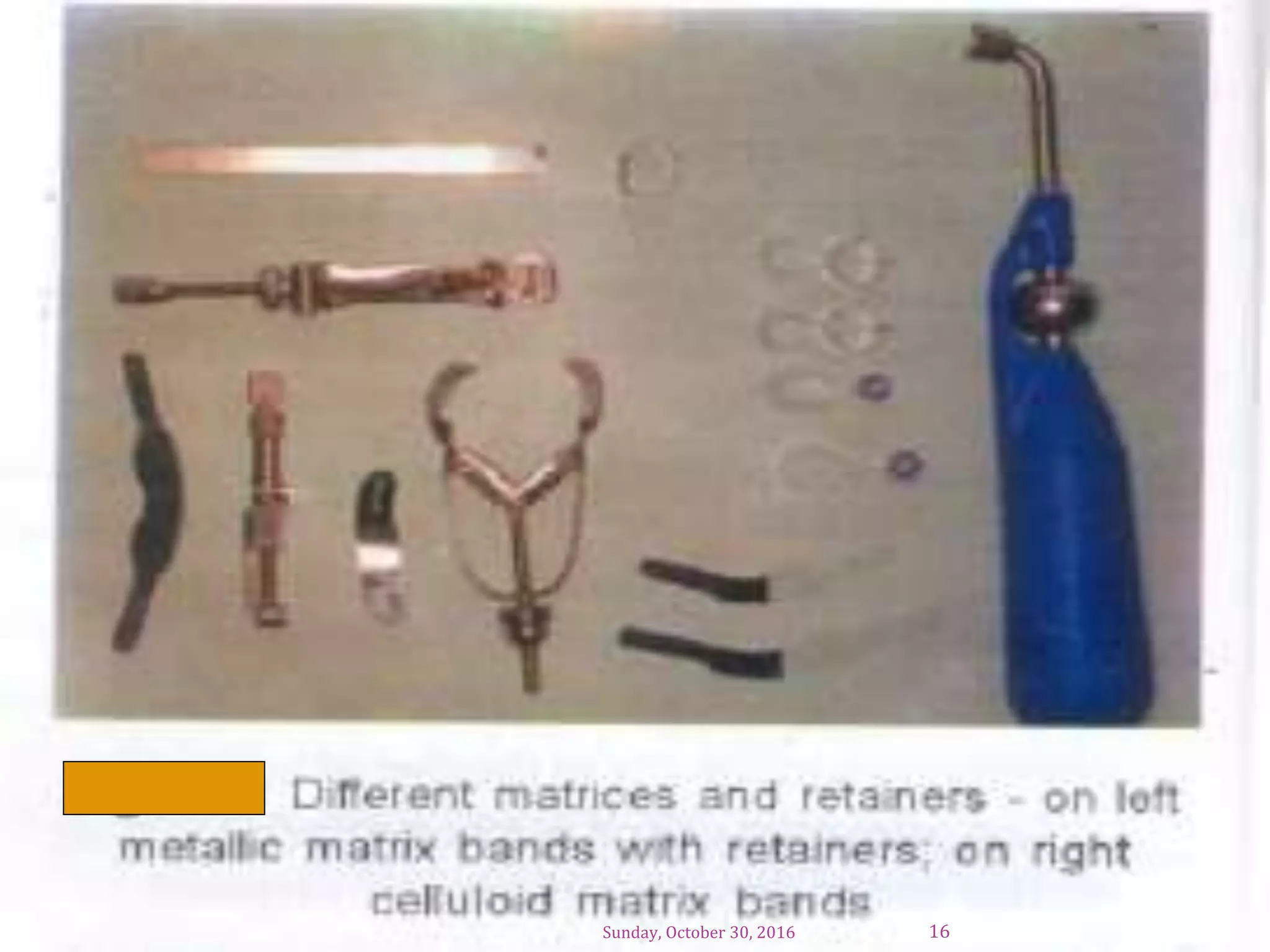 Matrices in-pediatric-restorative-dentistry | PPTX