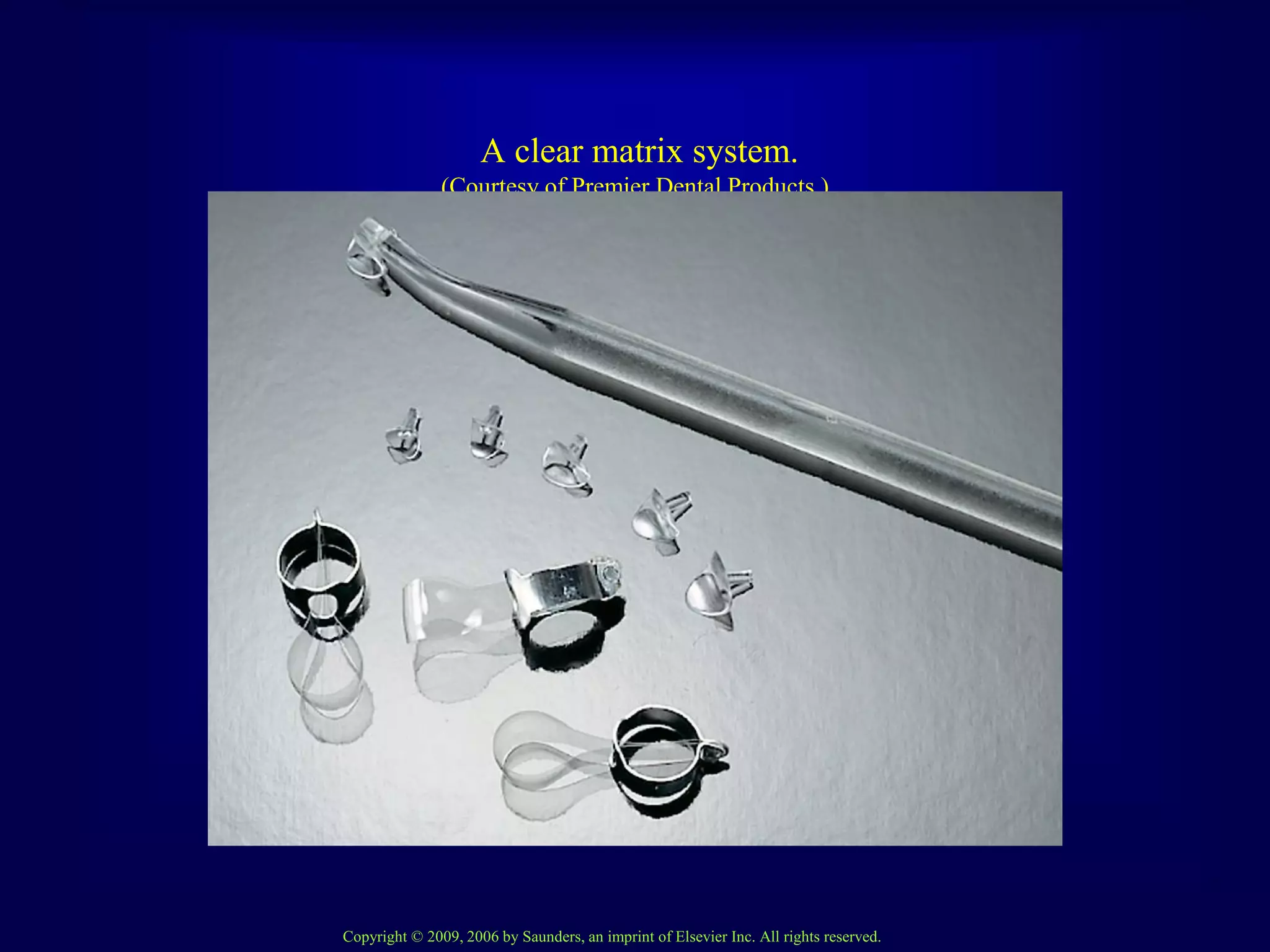 Matrices in-pediatric-restorative-dentistry | PPTX