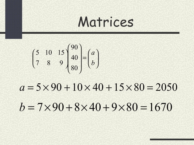 Matrices -introduction_and_operations | PPT | Physics | Science
