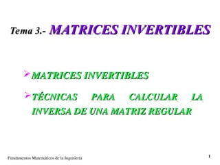 matrices-regulares...................ppt