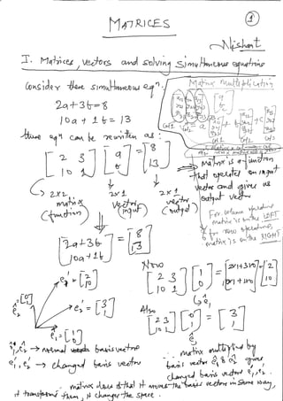 Matrices1 | PDF
