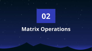 Matrices (1).pptx . Types and introduction | PPT