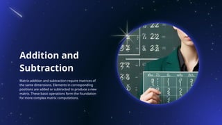 Matrices (1).pptx . Types and introduction | PPT