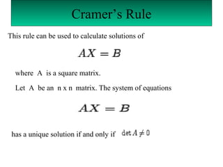 Matrices | PPT
