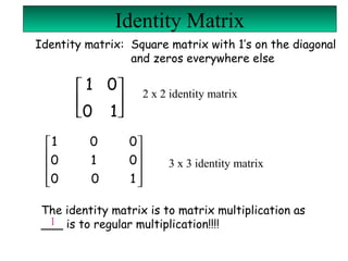 Matrices | PPT