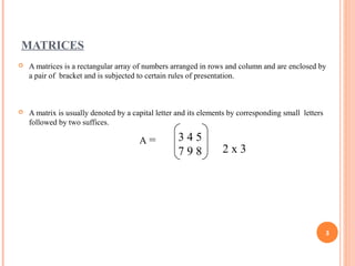 Matrices And Determinants | PPT