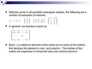 Matrices And Application Of Matrices | PPT