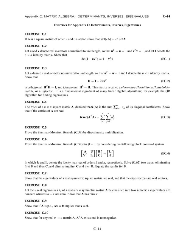 Matrices and determinants | PDF