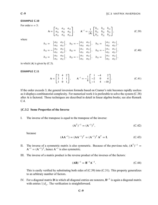Matrices and determinants | PDF