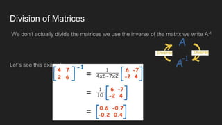 Matrices and determinants | PPTX