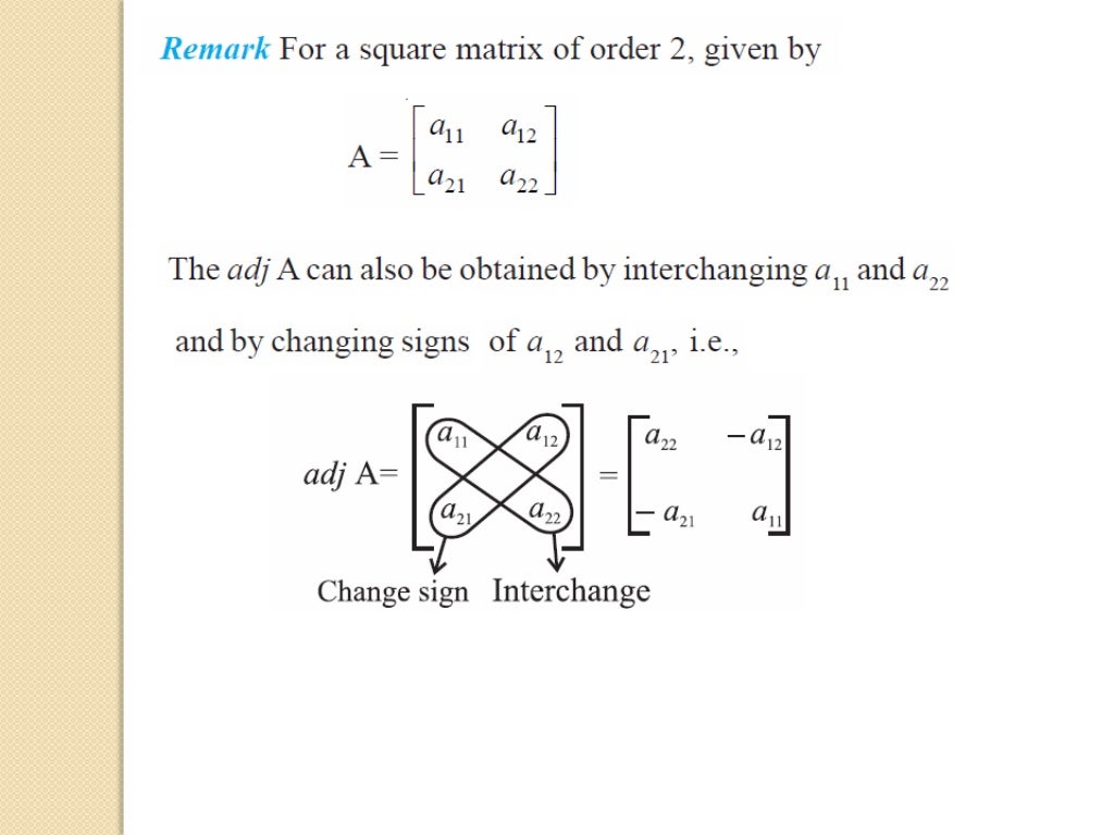 Matrices and Determinants | PPTX